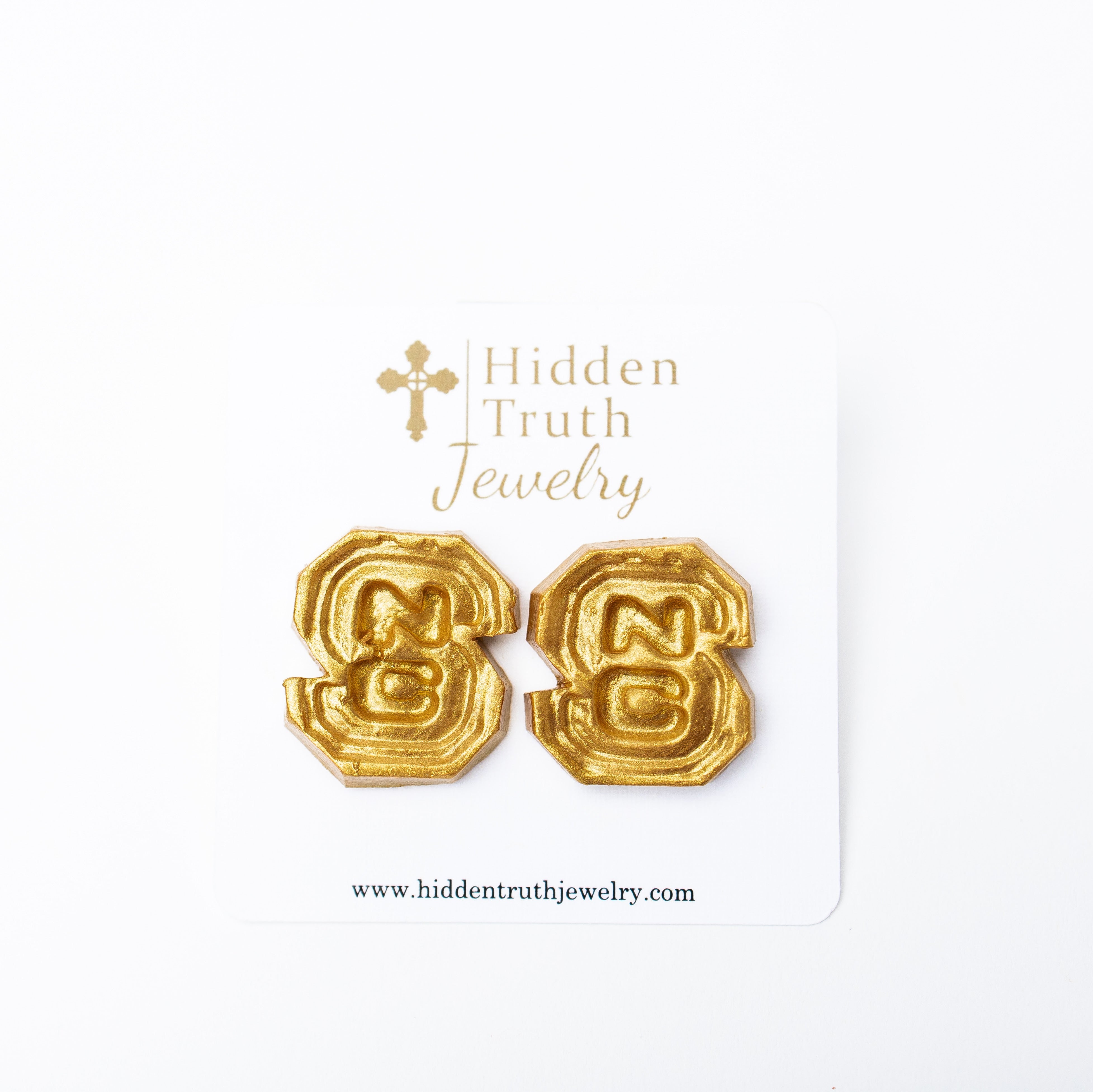 NC Studs – Hidden Truth Jewelry