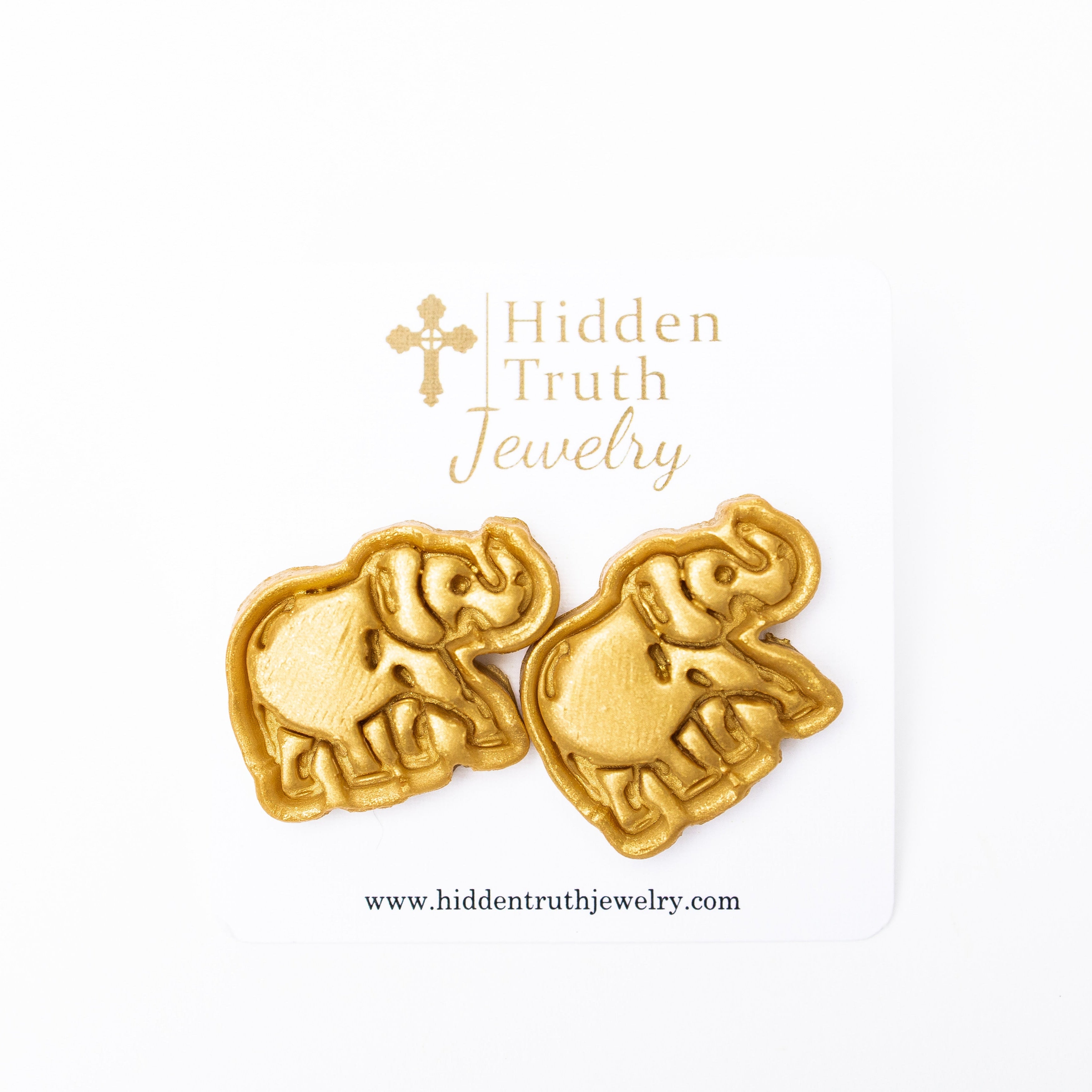 Elephant Studs – Hidden Truth Jewelry