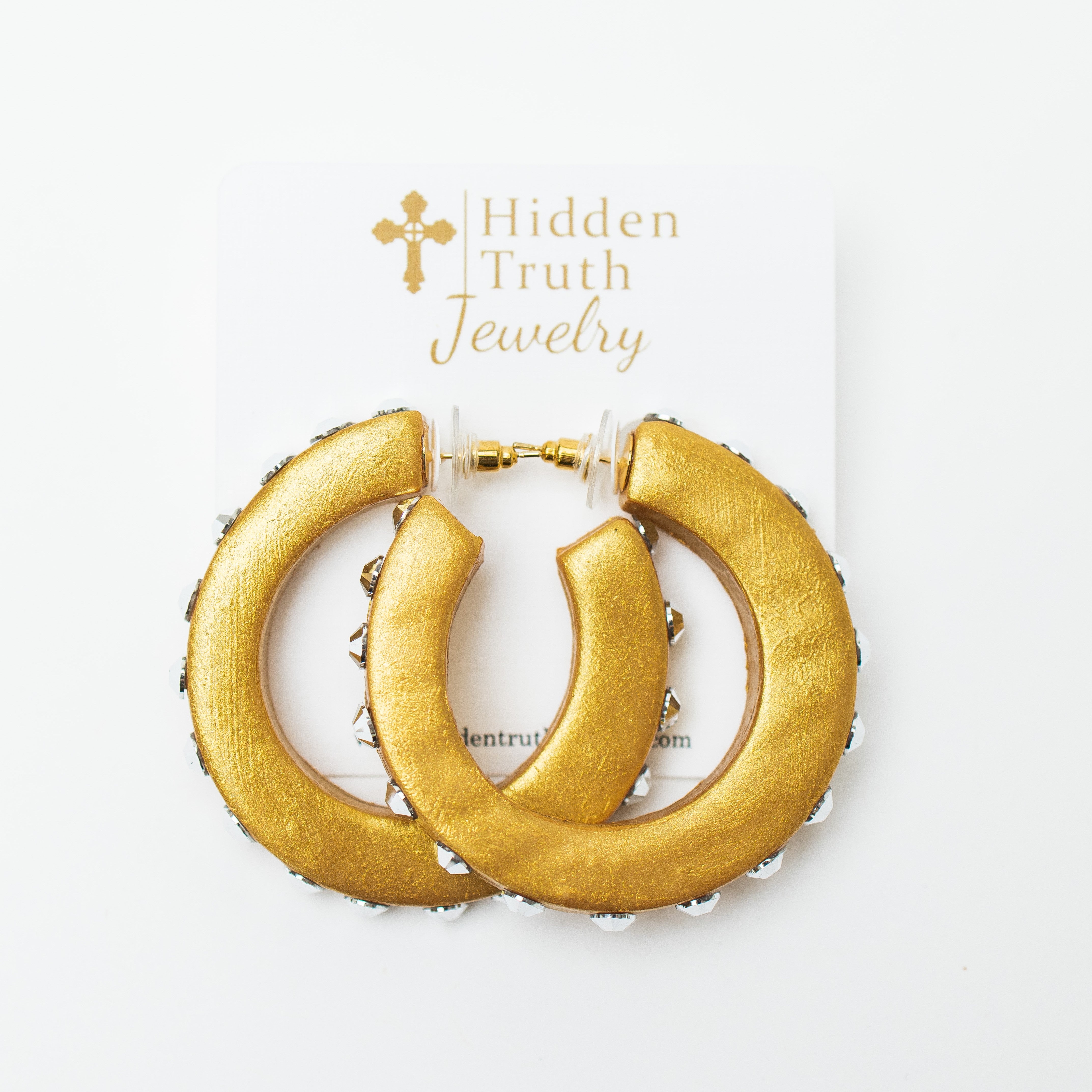 Silver Hoops – Hidden Truth Jewelry