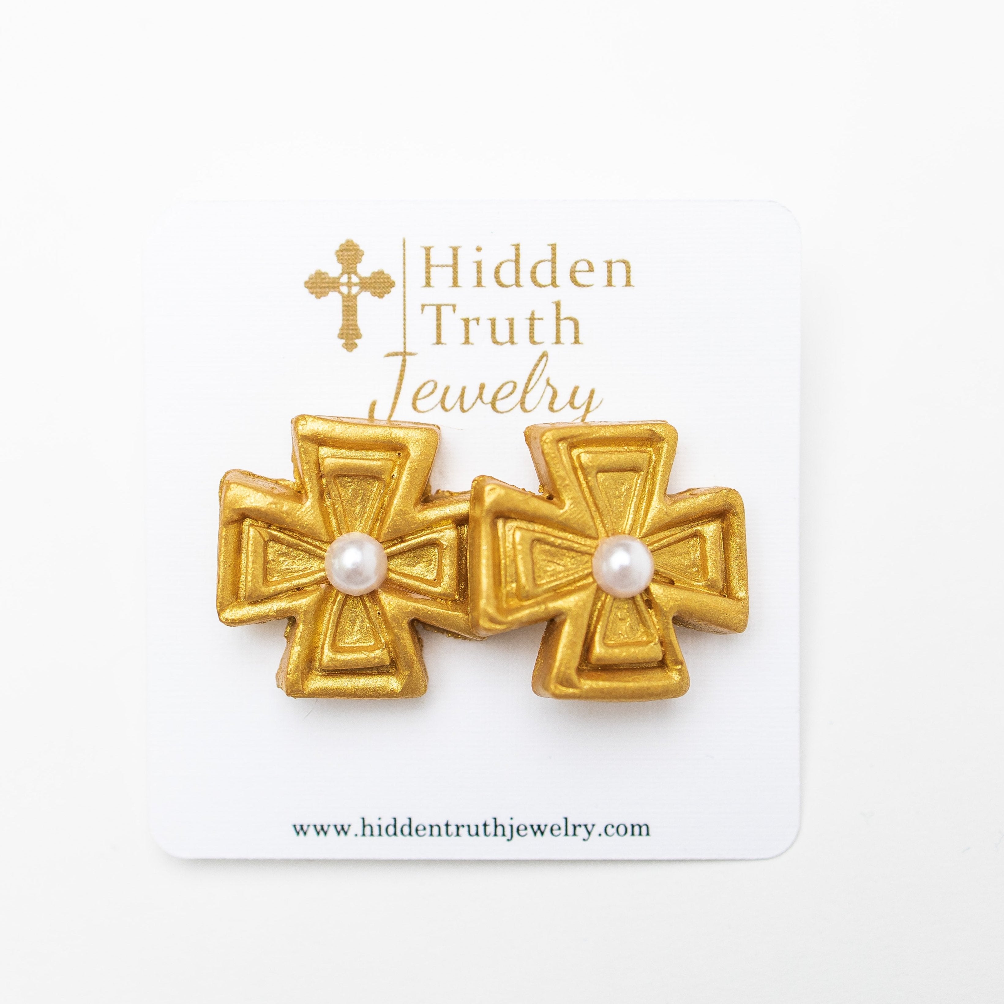 Anna Pearl Studs – Hidden Truth Jewelry
