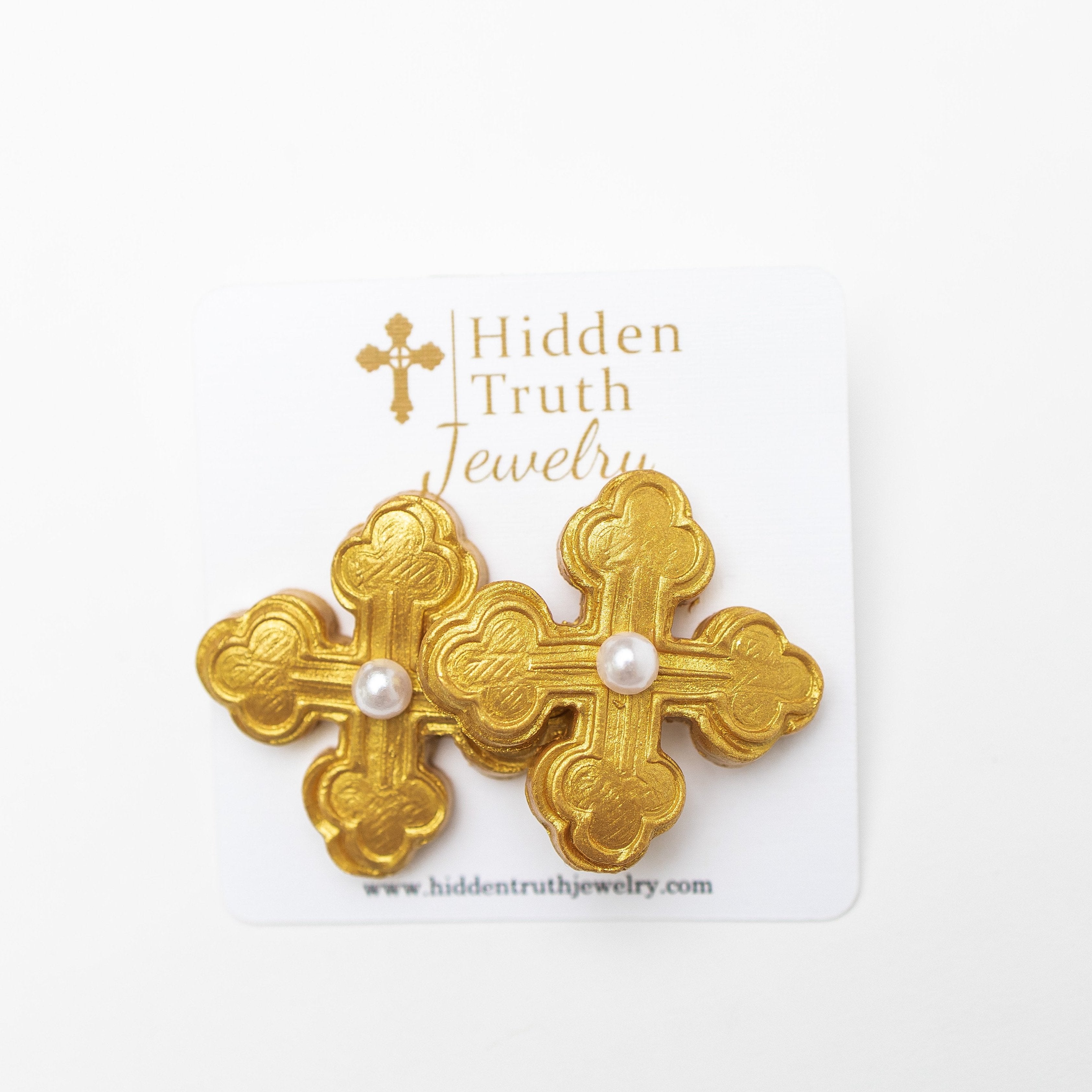 Megan Pearl Studs – Hidden Truth Jewelry
