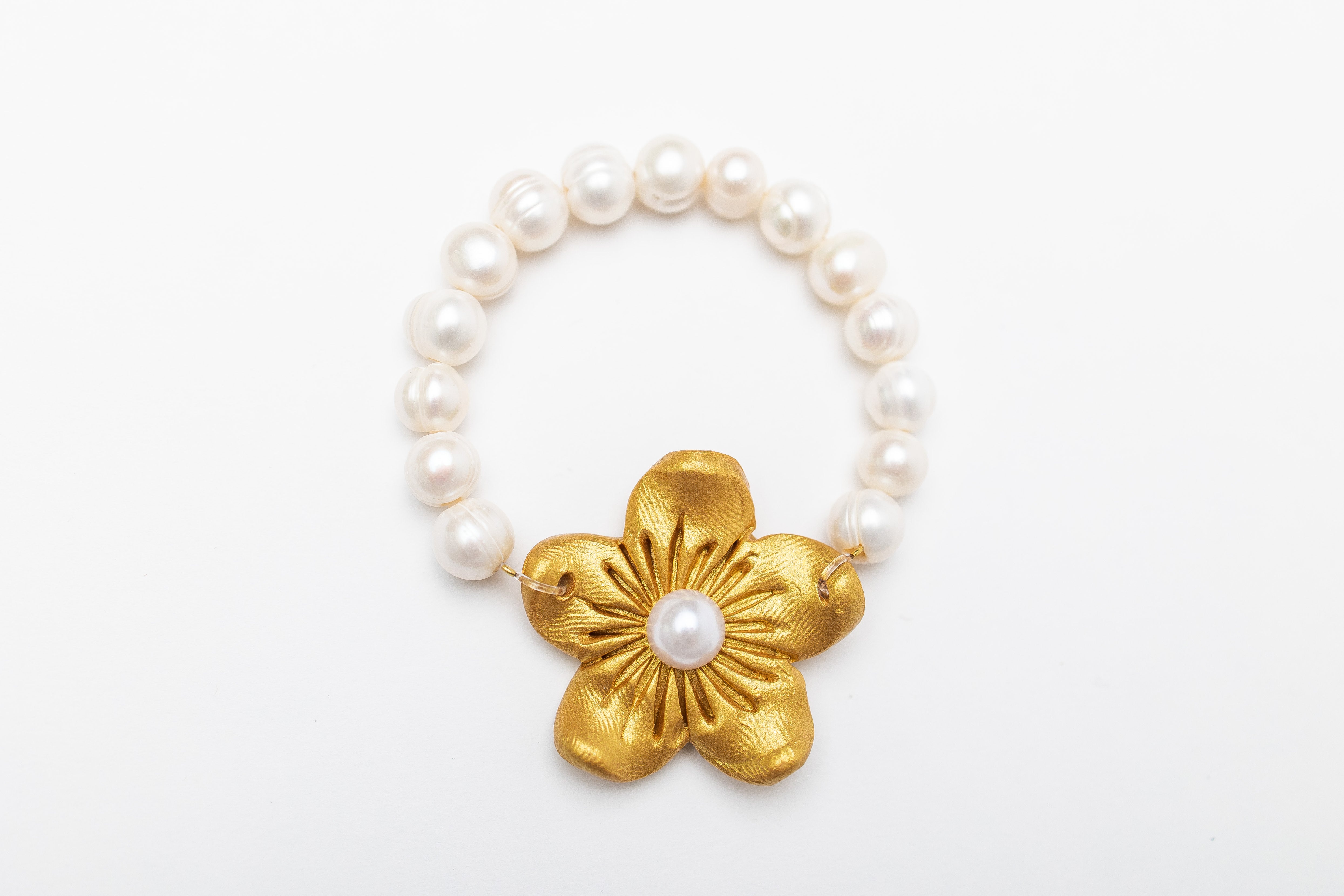 Freshwater Pearls with Gardenia Pearl Blossom Bracelet – Hidden Truth ...