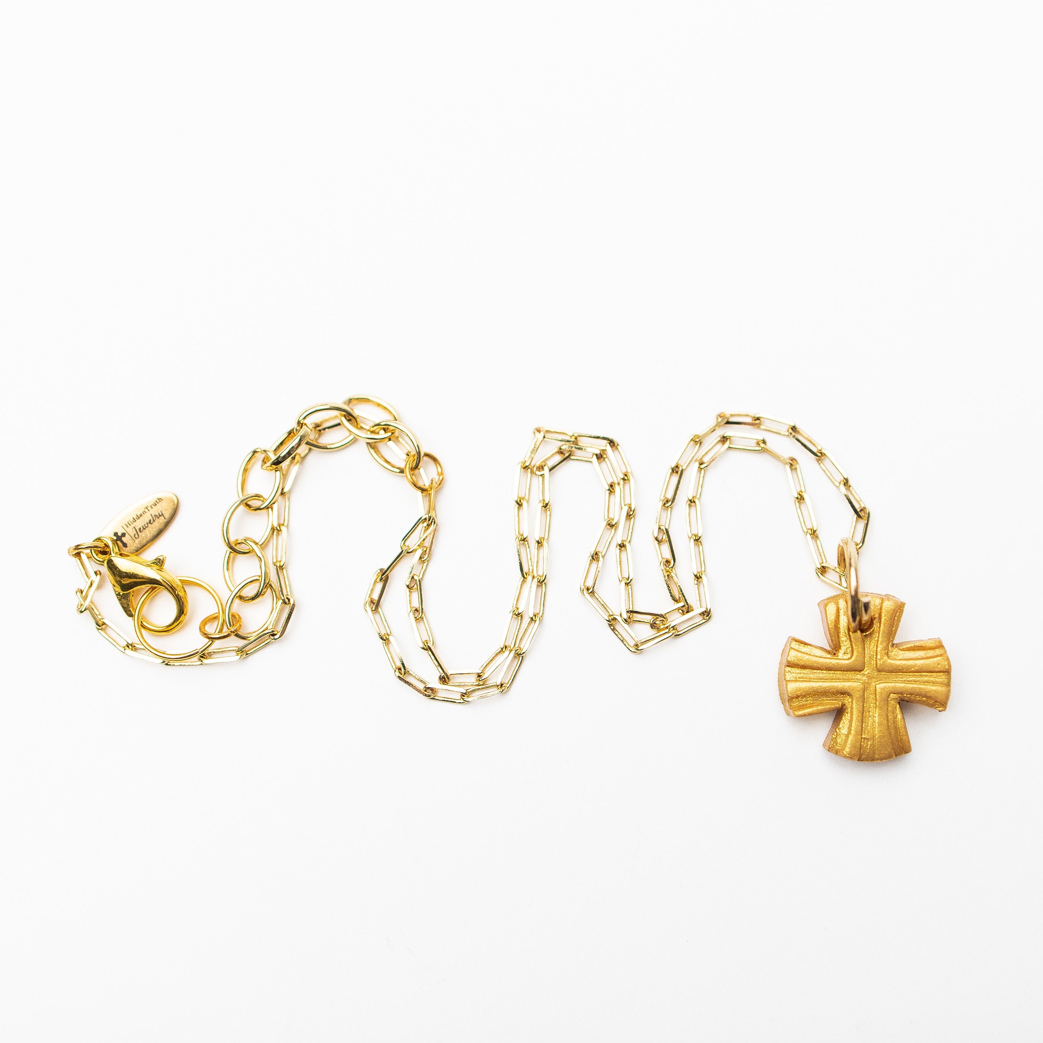 Tiny Paperclip chain with Julia Cross – Hidden Truth Jewelry