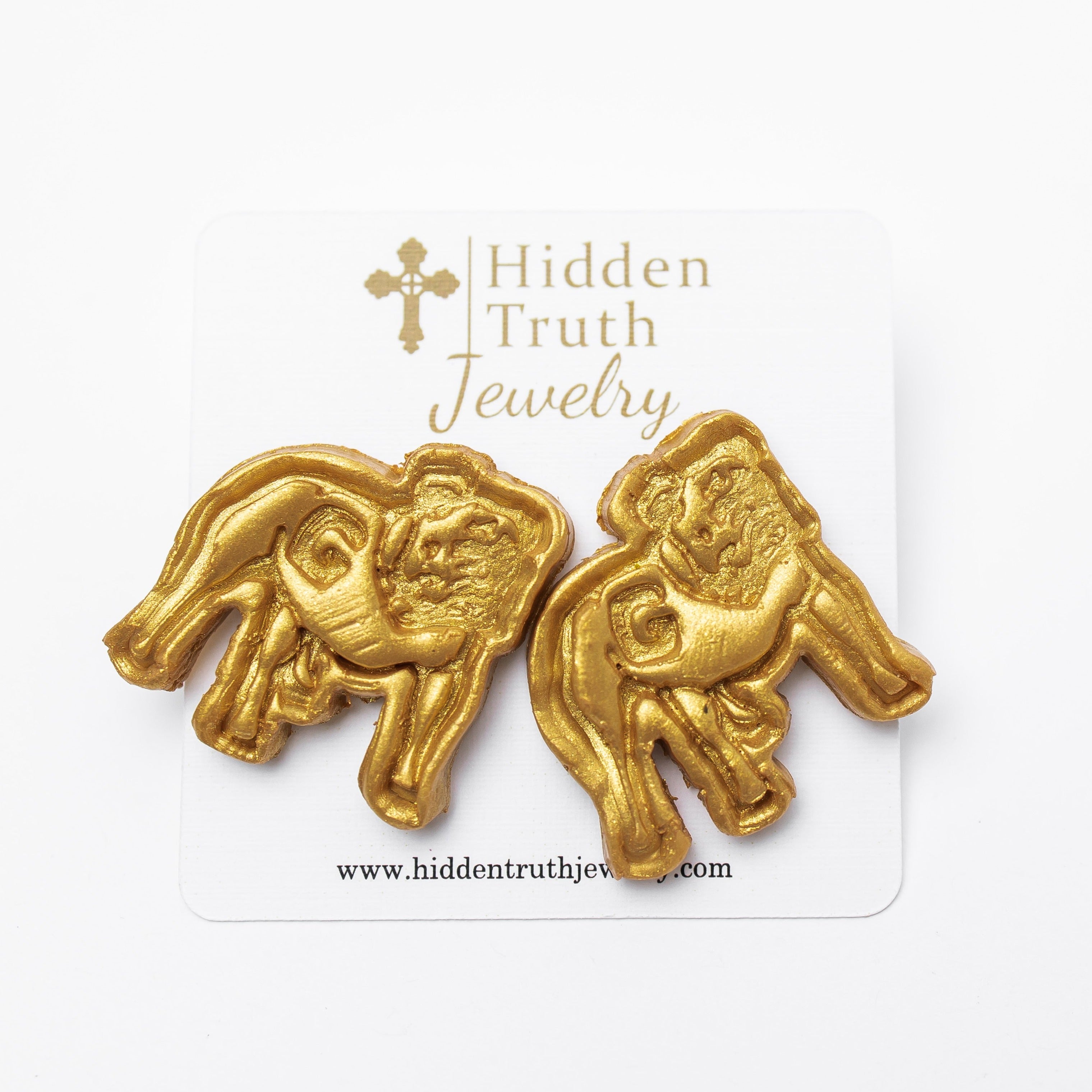 Bulldog Studs – Hidden Truth Jewelry