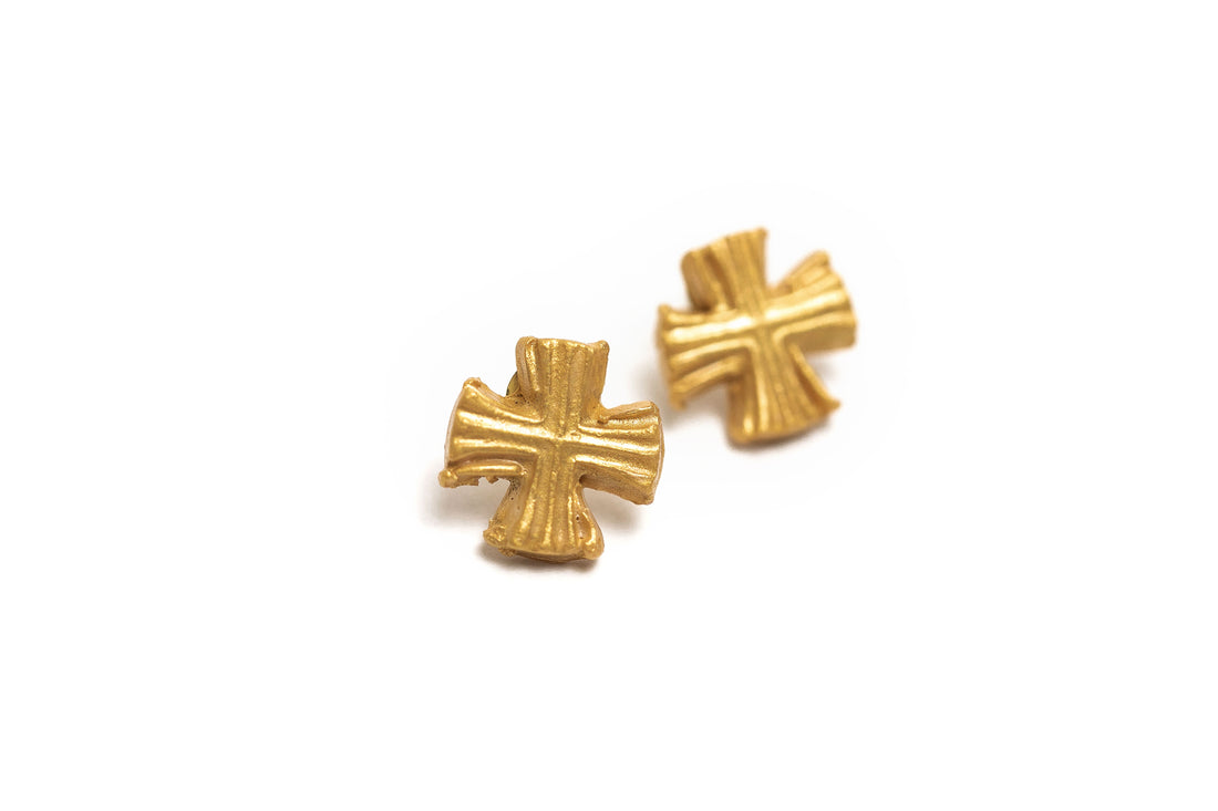 Julia Blair Stud Cross Earrings – Hidden Truth Jewelry Julia Blair Stud Cross Earrings – Hidden Truth Jewelry